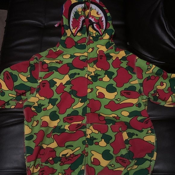 Bape | Jackets & Coats | Bape Hoodie | Poshmark